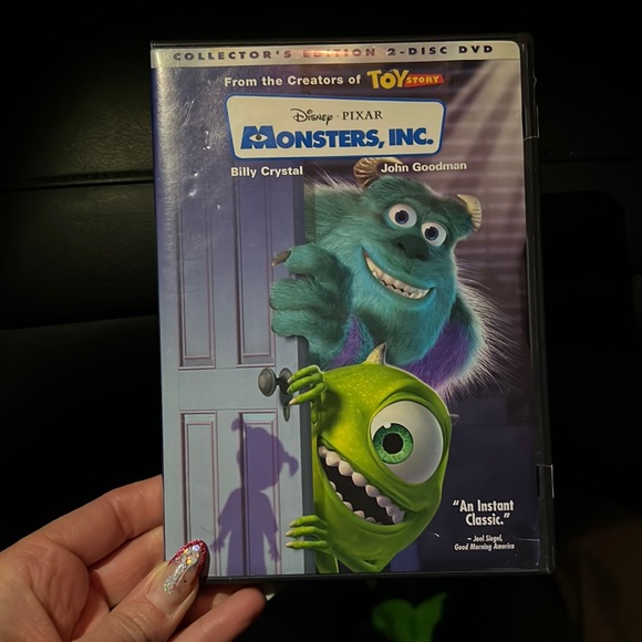 Media | Monsters Inc Twodisc Collectors Edition Dvd | Poshmark